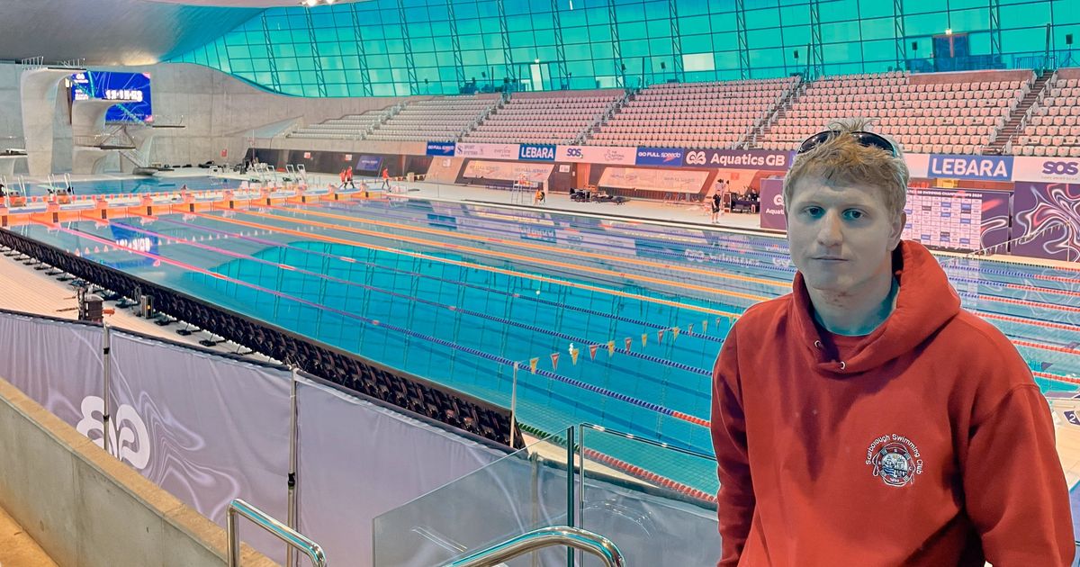 Angus lines up alongside national swim stars at GB Championships