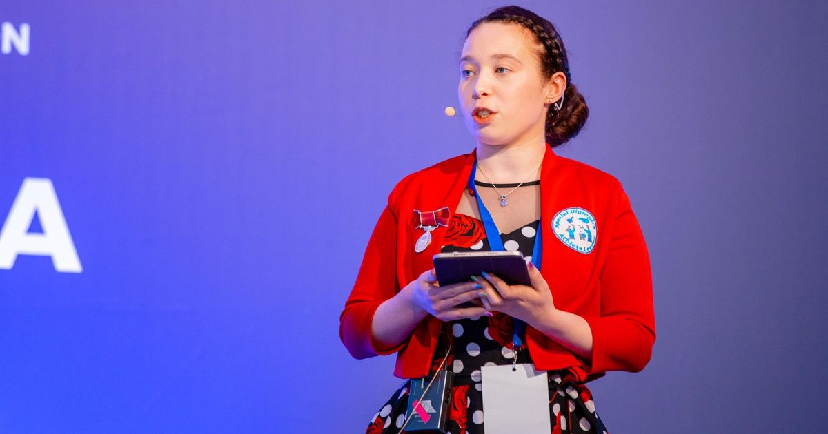 Kiera inspires AIPS Congress to champion inclusion through sport