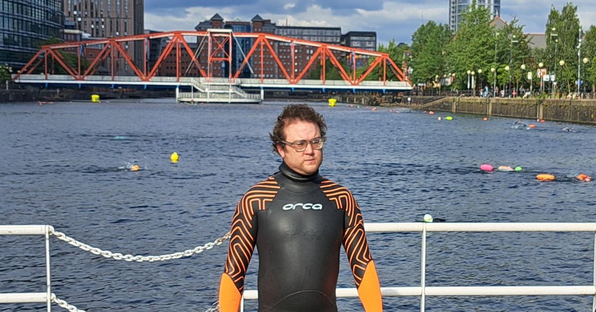 Martin preparing for 5.25-mile Chillswim event