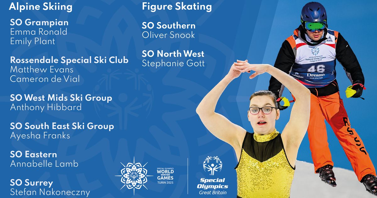 Athletes named in Team Special Olympics GB squad for Special Olympics ...